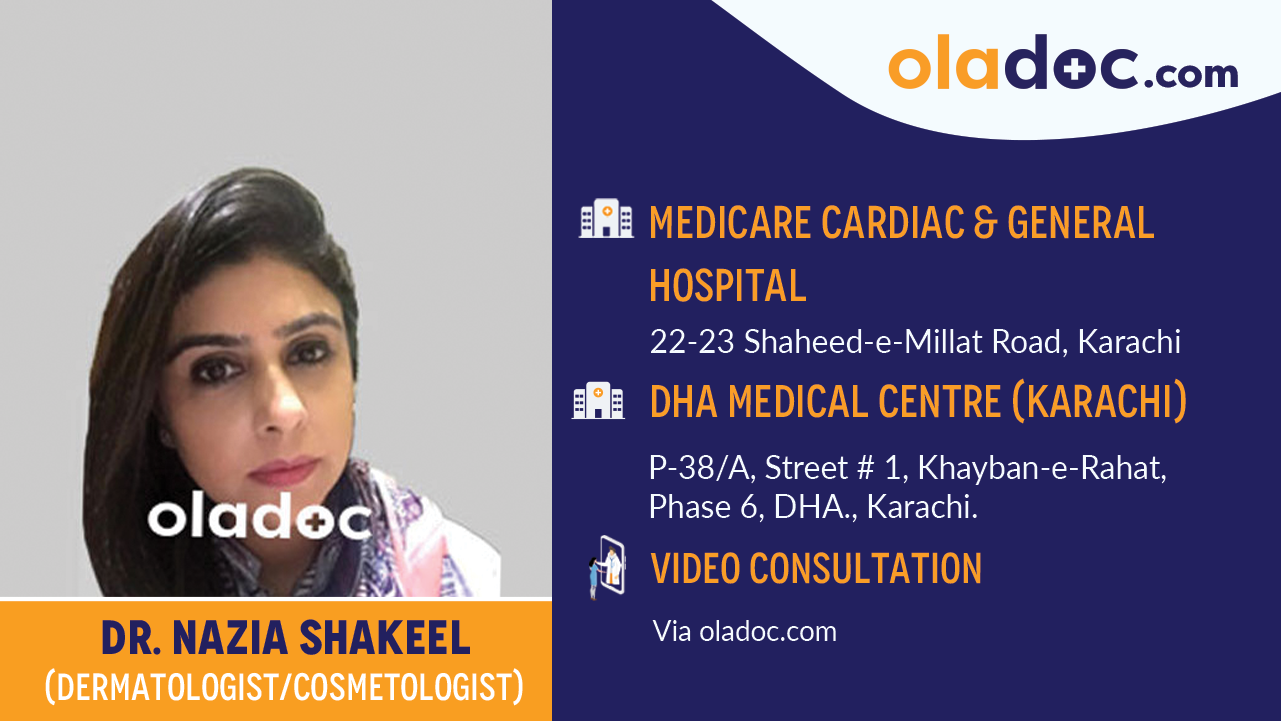 Dr. Nazia Shakeel - Dermatologist at Lyfe Healthcare | oladoc.com