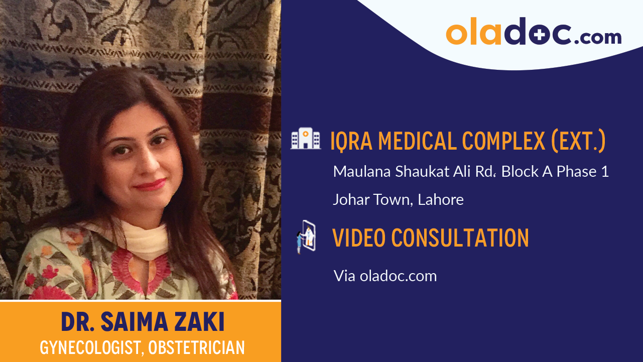 Assoc. Prof. Dr. Saima Zaki - Gynecologist at Iqra Medical Complex (Ext ...