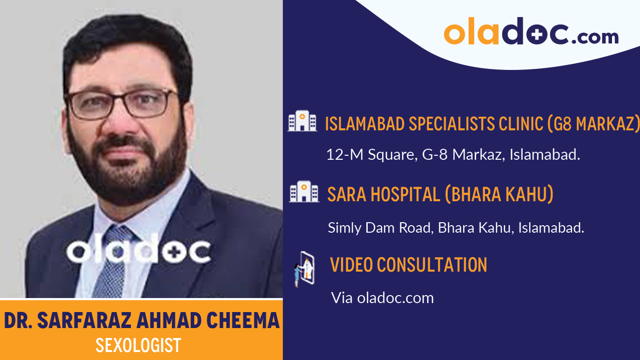 Dr. Sarfaraz Ahmad Cheema - Sexologist at Islamabad Specialists Clinic ...