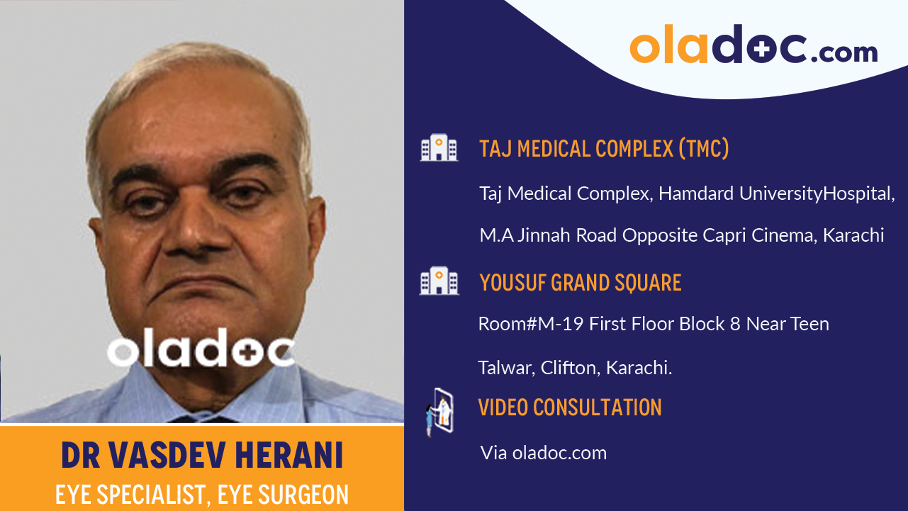 Dr. Vasdev Harani - Eye Specialist at Taj Medical Complex (TMC ...