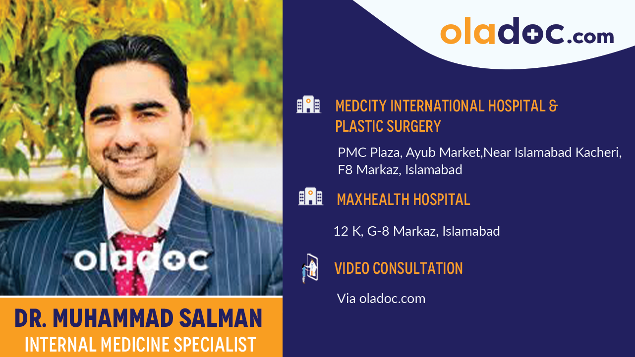 Dr. Muhammad Salman - Internal Medicine Specialist at Care Plus ...