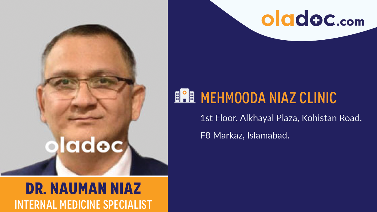 Dr. Nauman Niaz - Internal Medicine Specialist at Mehmooda Niaz Clinic ...