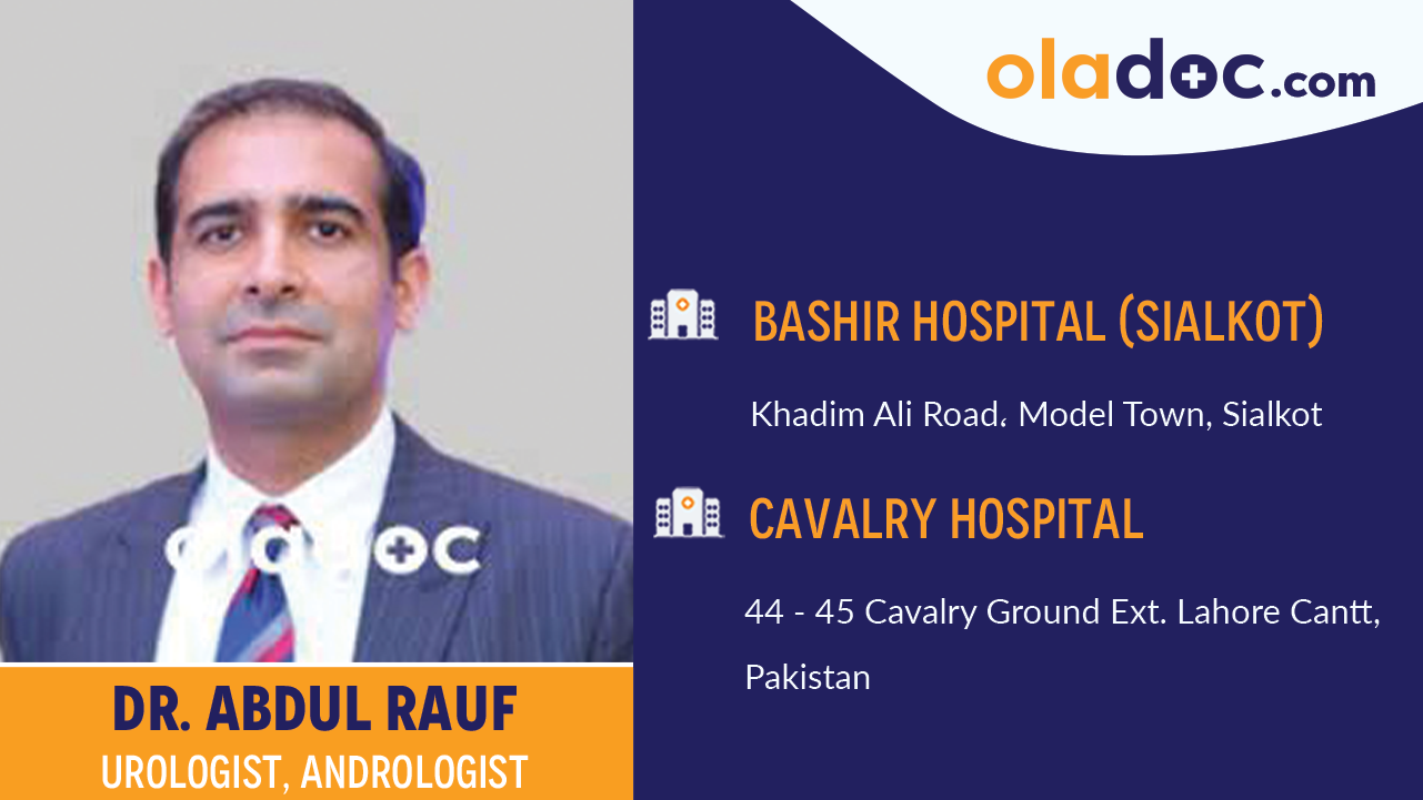 Dr. Abdul Rauf - Urologist at Integrated Medical Hospital (IMC ...