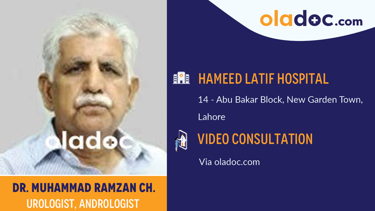 Brig.(R) Dr. Muhammad Ramzan Ch - Urologist at Hameed Latif Hospital ...