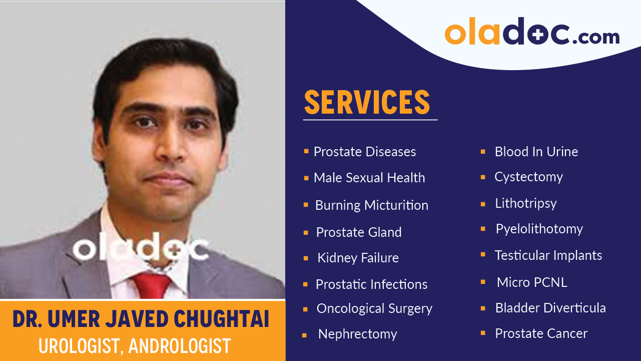 Dr. Umer Javed Chughtai - Urologist at Advanced International Hospital ...