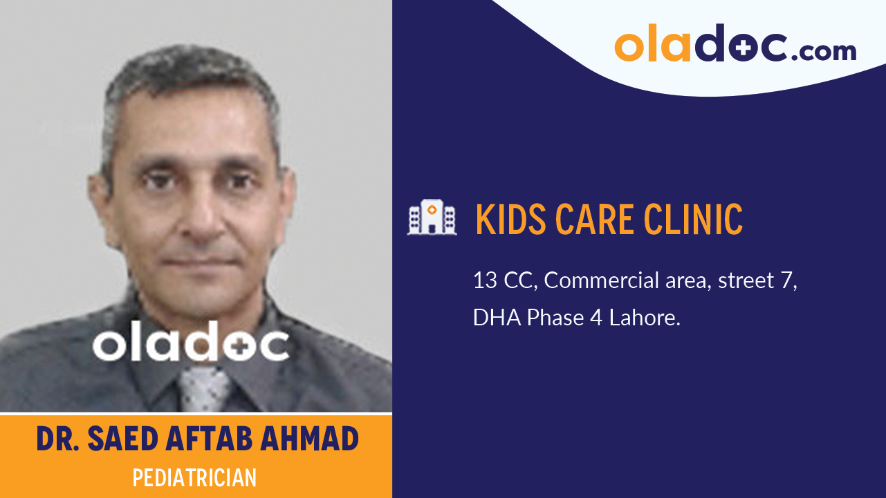 Prof. Dr. Saed Aftab Ahmad - Pediatrician at Hameed Latif Hospital ...