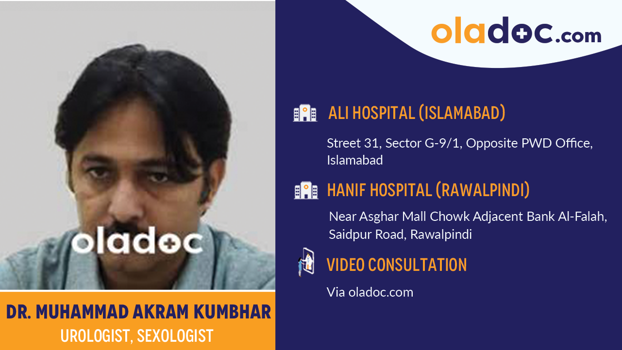 Dr. Muhammad Akram Kumbhar - Urologist at Hanif Medical Complex ...