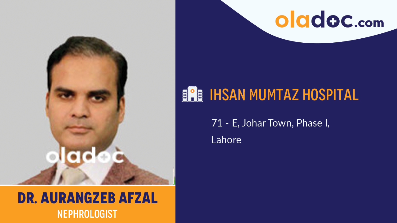 Dr. Aurangzeb Afzal - Nephrologist at Iqra Medical Complex | oladoc.com