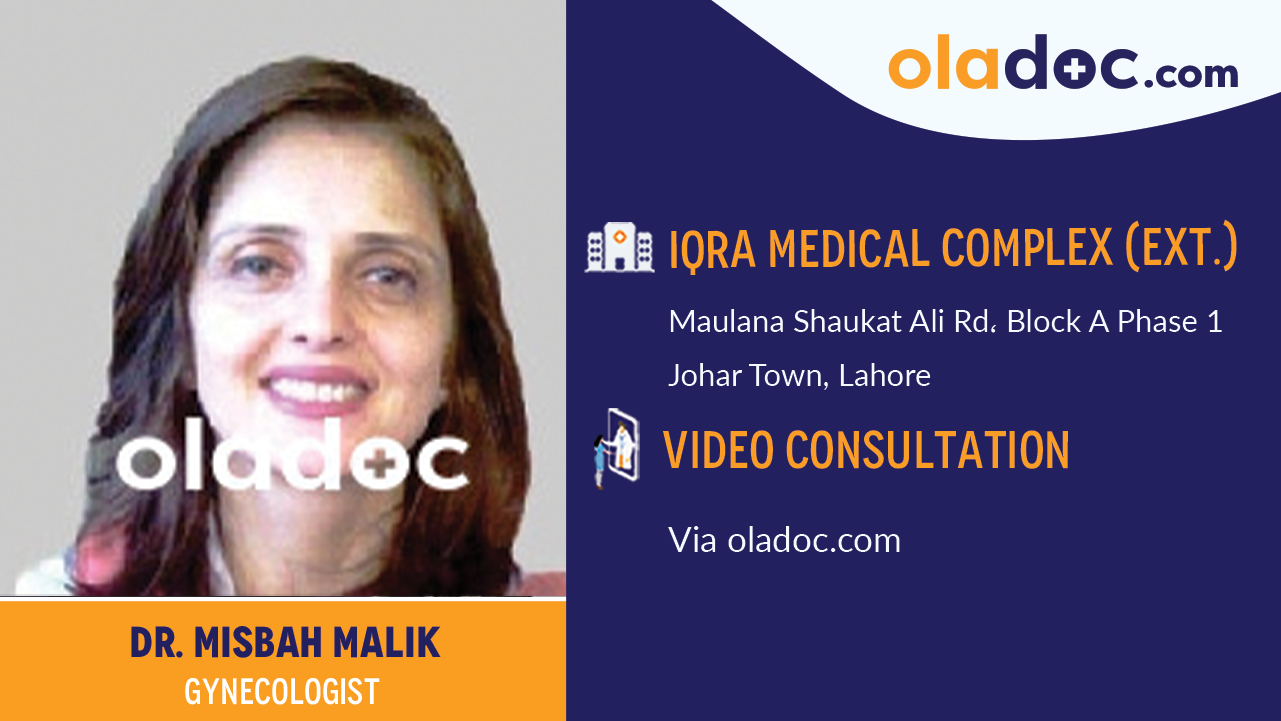 Dr. Misbah Malik - Gynecologist at Iqra Medical Complex (Ext - New ...