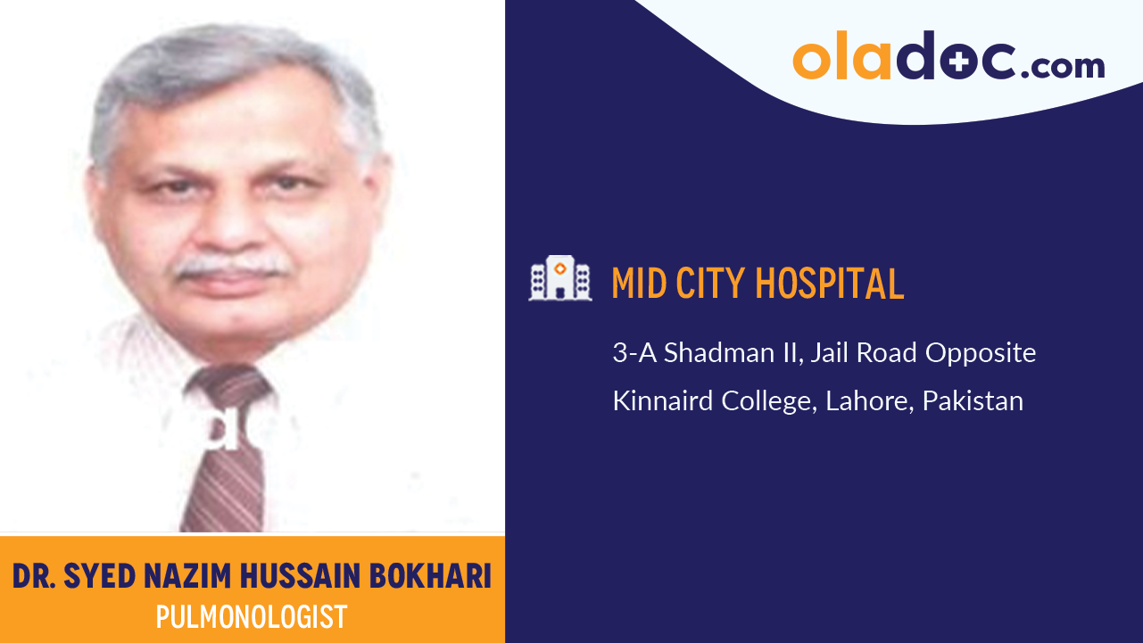 Prof. Dr. Syed Nazim Hussain Bokhari - General Physician at Omar ...