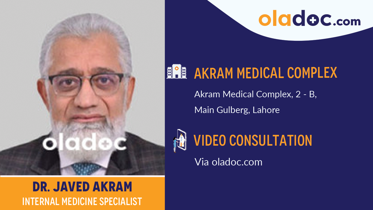 Prof. Dr. Javed Akram - Diabetologist Offering Video Consultation ...