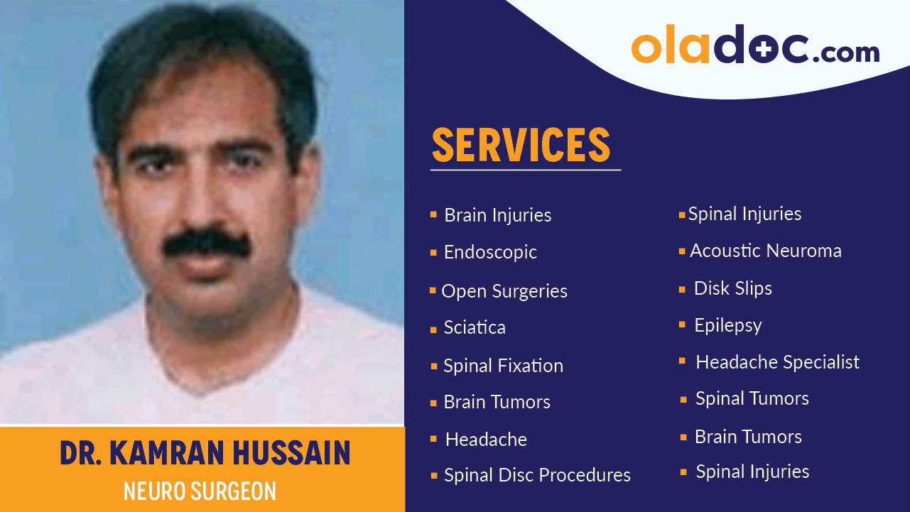 Dr. Kamran Hussain - Neurosurgeon at Saleem Memorial Hospital | oladoc.com