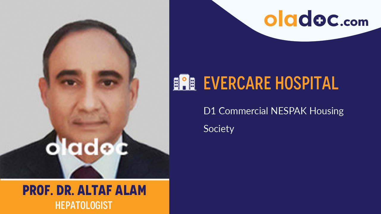 Prof. Dr. Altaf Alam - Hepatologist at Kanan Clinic | oladoc.com