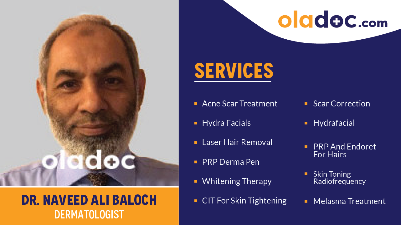 Dr. Naveed Ali Baloch - Dermatologist at Naveed's Derma Care Laser ...