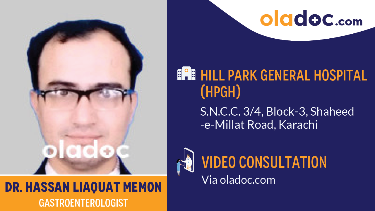 Assist. Prof. Dr. Hassan Liaquat Memon - Gastroenterologist at Hill ...