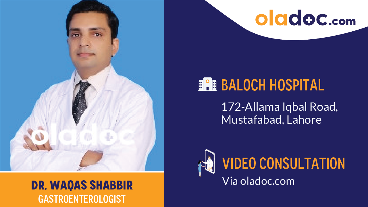 Assist. Prof. Dr. Waqas Shabbir - Gastroenterologist at Evercare ...