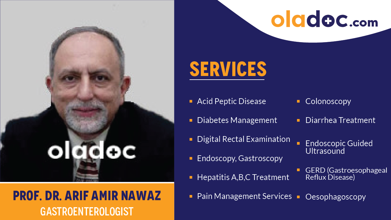 Prof. Dr. Arif Amir Nawaz - Gastroenterologist at Liver & Gastro Care ...