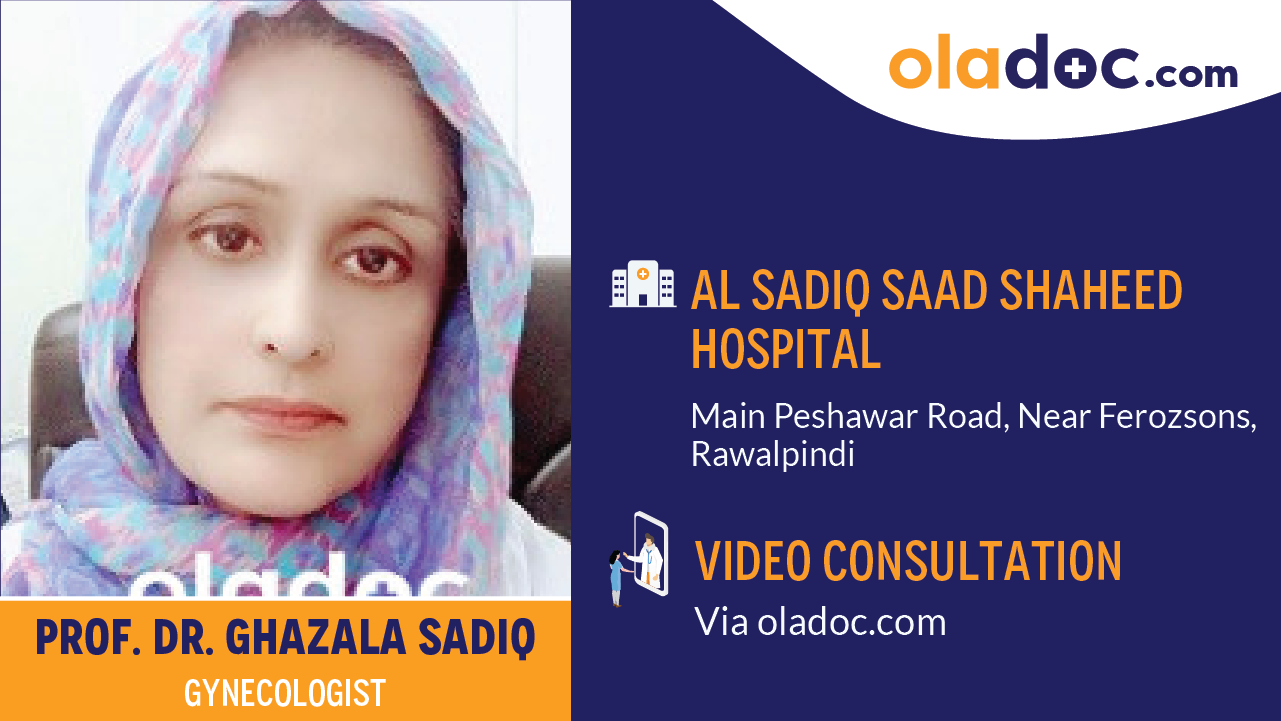 Prof. Dr. Ghazala Sadiq - Gynecologist at Quaid-e-Azam International ...
