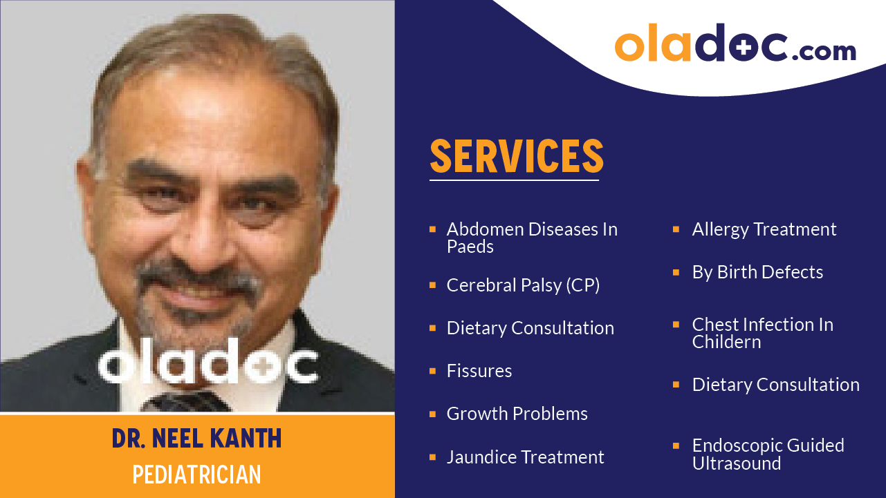 Prof. Dr. Neel Kanth - Pediatrician at City Pediatrics Clifton | oladoc.com