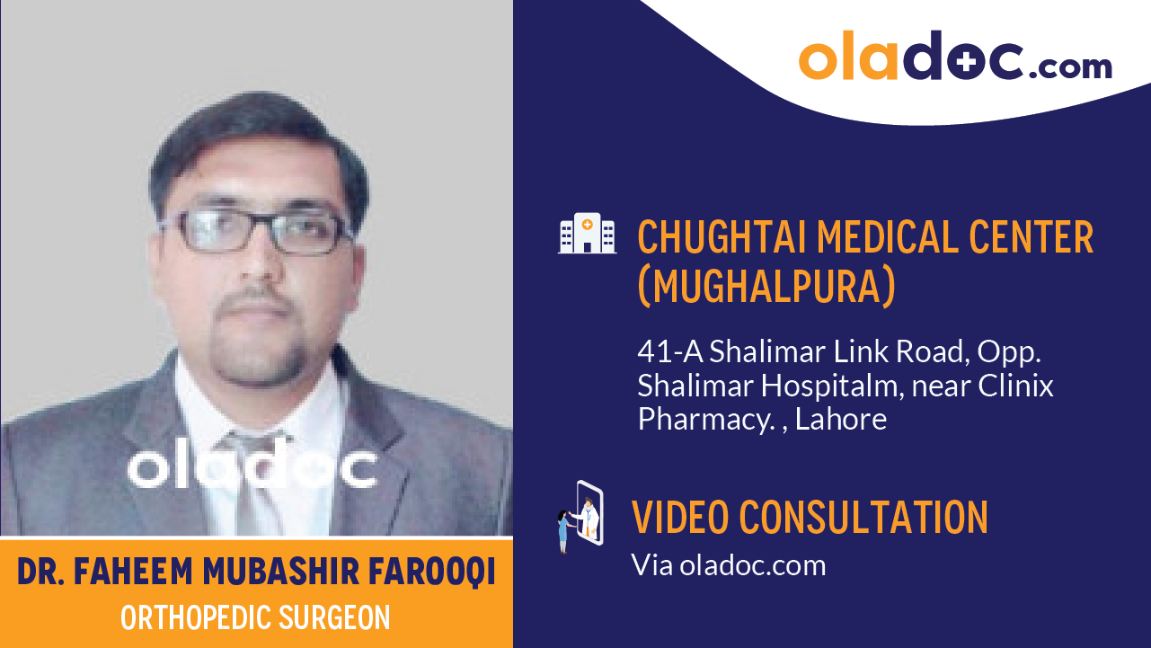 Dr. Faheem Mubashir Farooqi - Orthopedic Surgeon at Bajwa Hospital ...