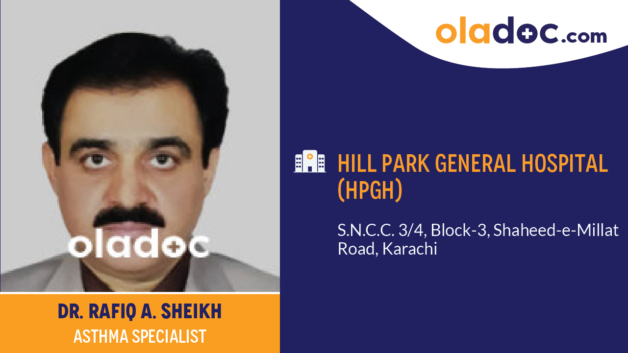 Dr. Rafiq A. Sheikh - Asthma Specialist at Hill Park General Hospital ...