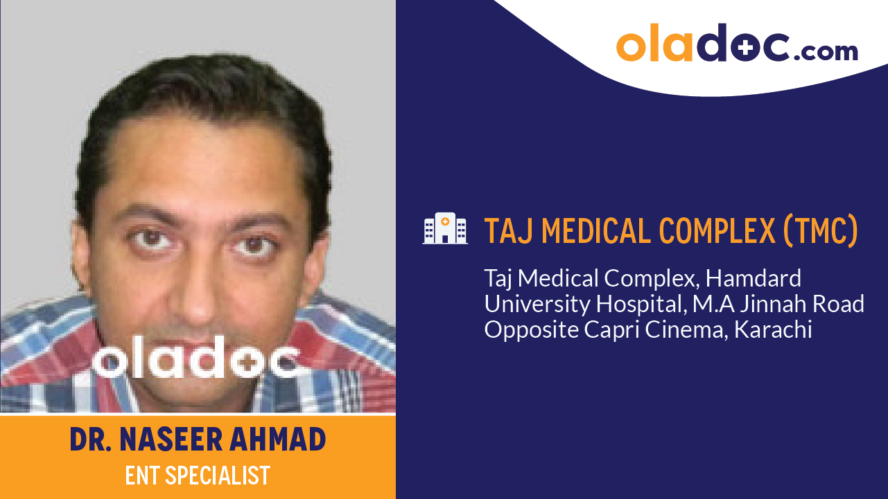 Dr. Naseer Ahmad - ENT Specialist at Apwa Medical Complex Hospital ...