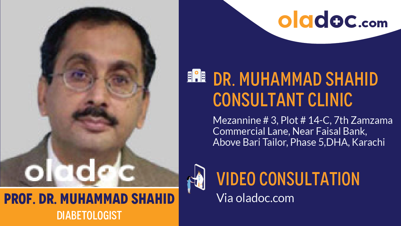 Prof. Dr. Muhammad Shahid - Diabetologist at Dr. Muhammad Shahid ...
