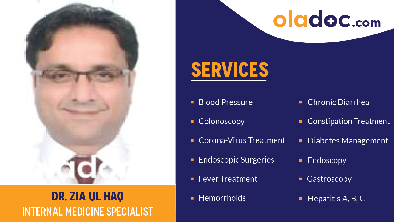 Dr. Zia Ul Haq - Internal Medicine Specialist Offering Video ...