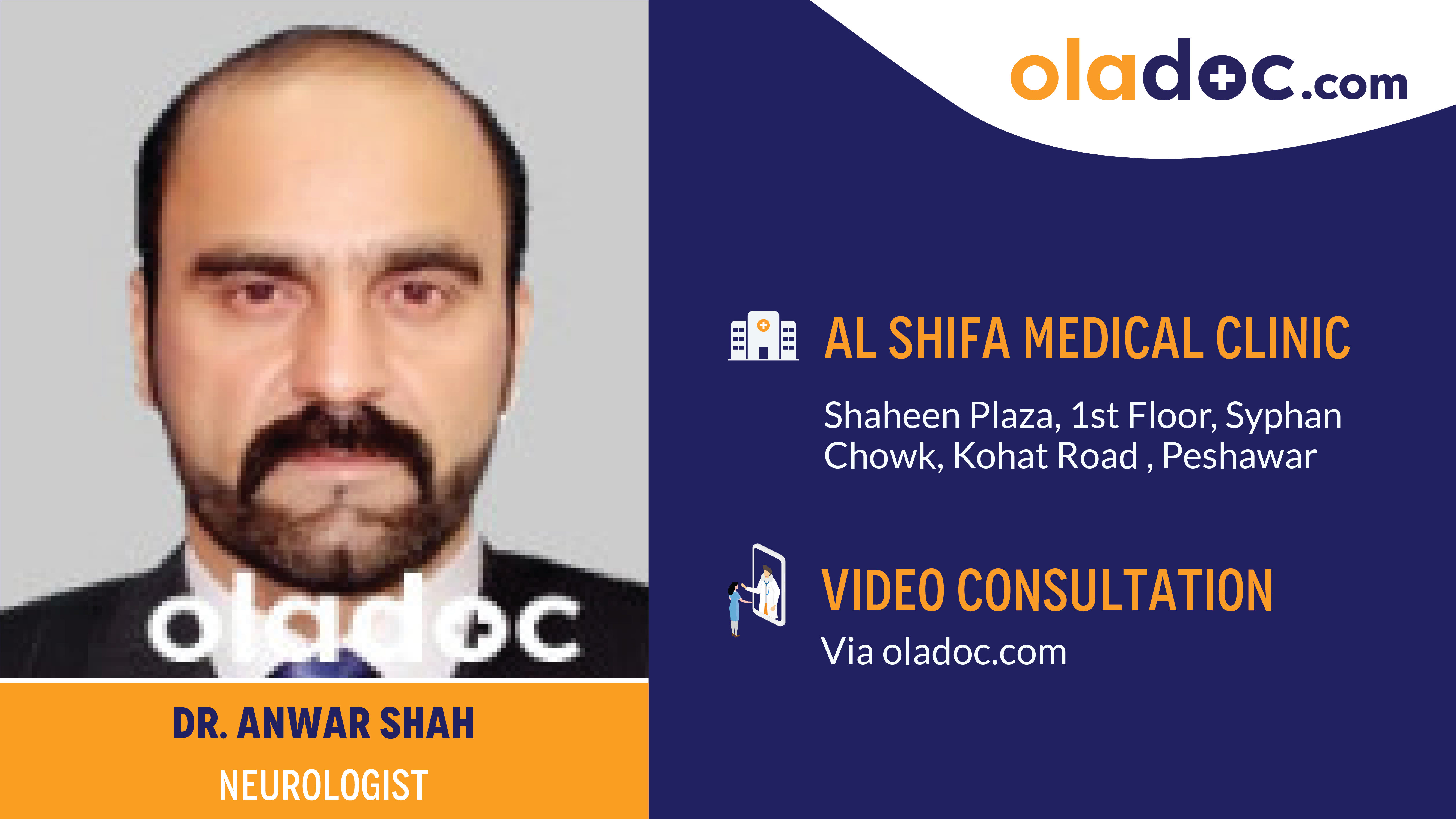 Dr. Anwar Shah - Neurologist at Al Shifa Medical Clinic | oladoc.com