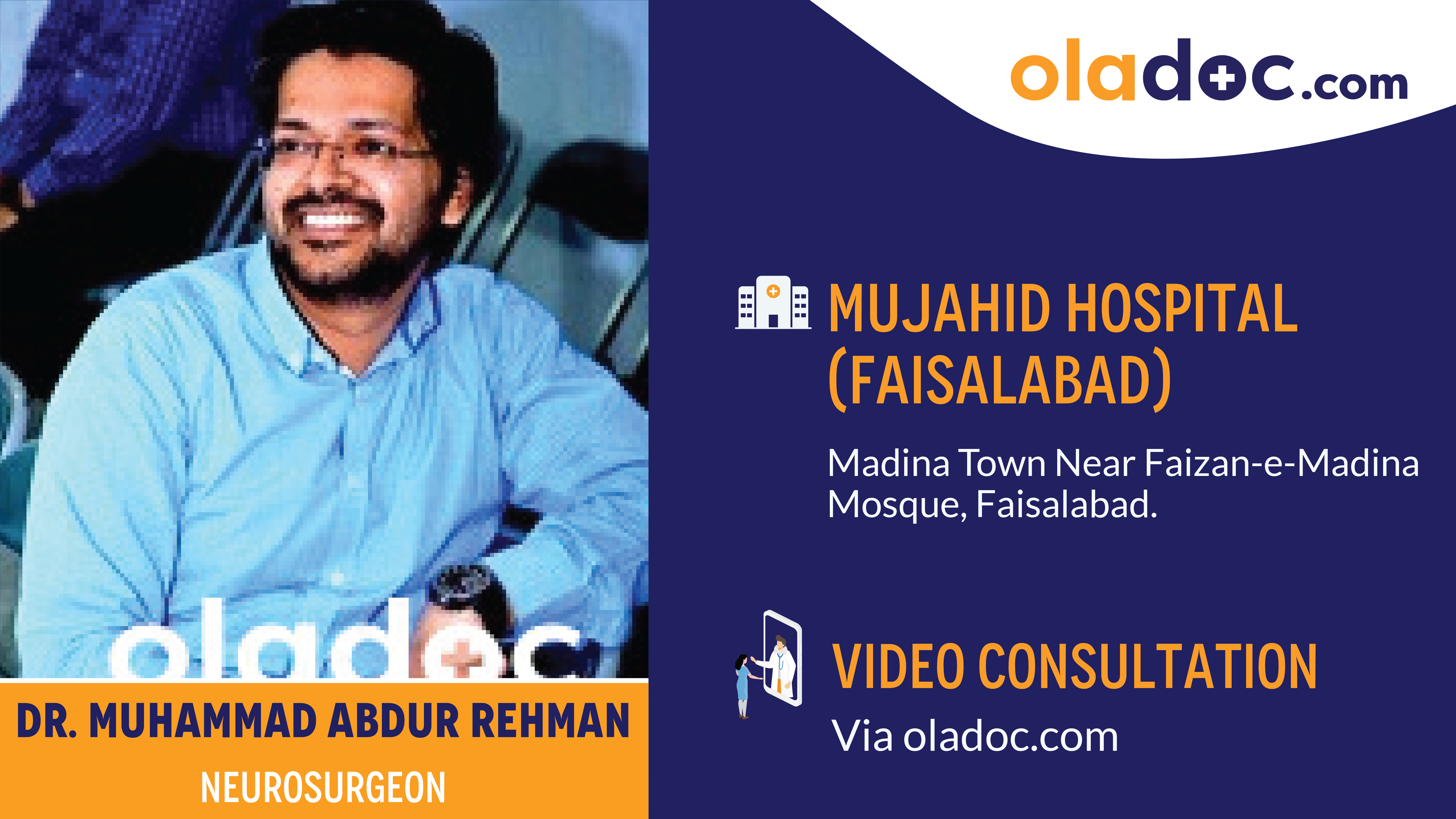 Dr. Muhammad Abdur Rehman - Neurosurgeon at Mujahid Hospital ...