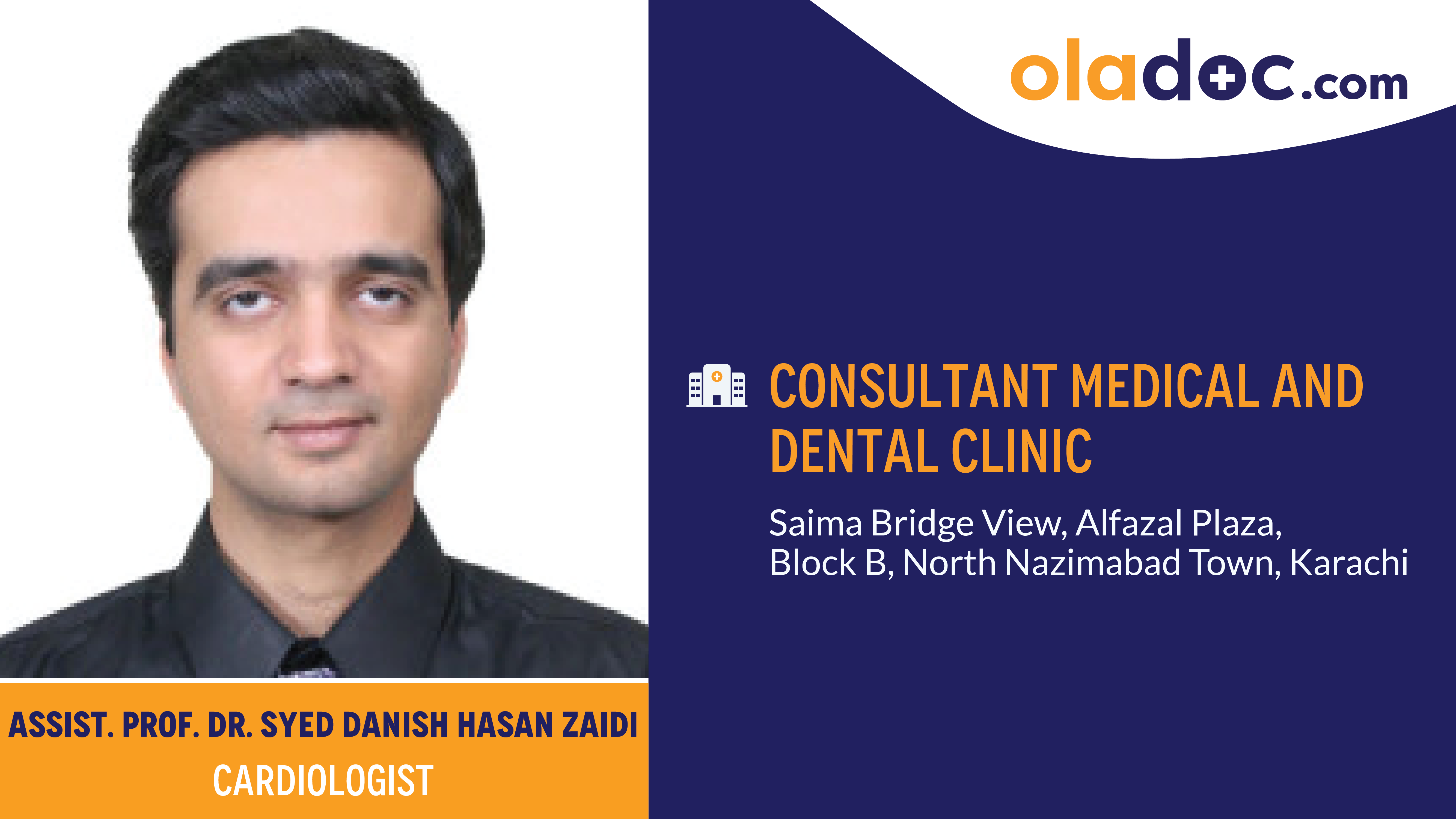 Assist. Prof. Dr. Syed Danish Hasan Zaidi - Cardiologist at Consultant ...