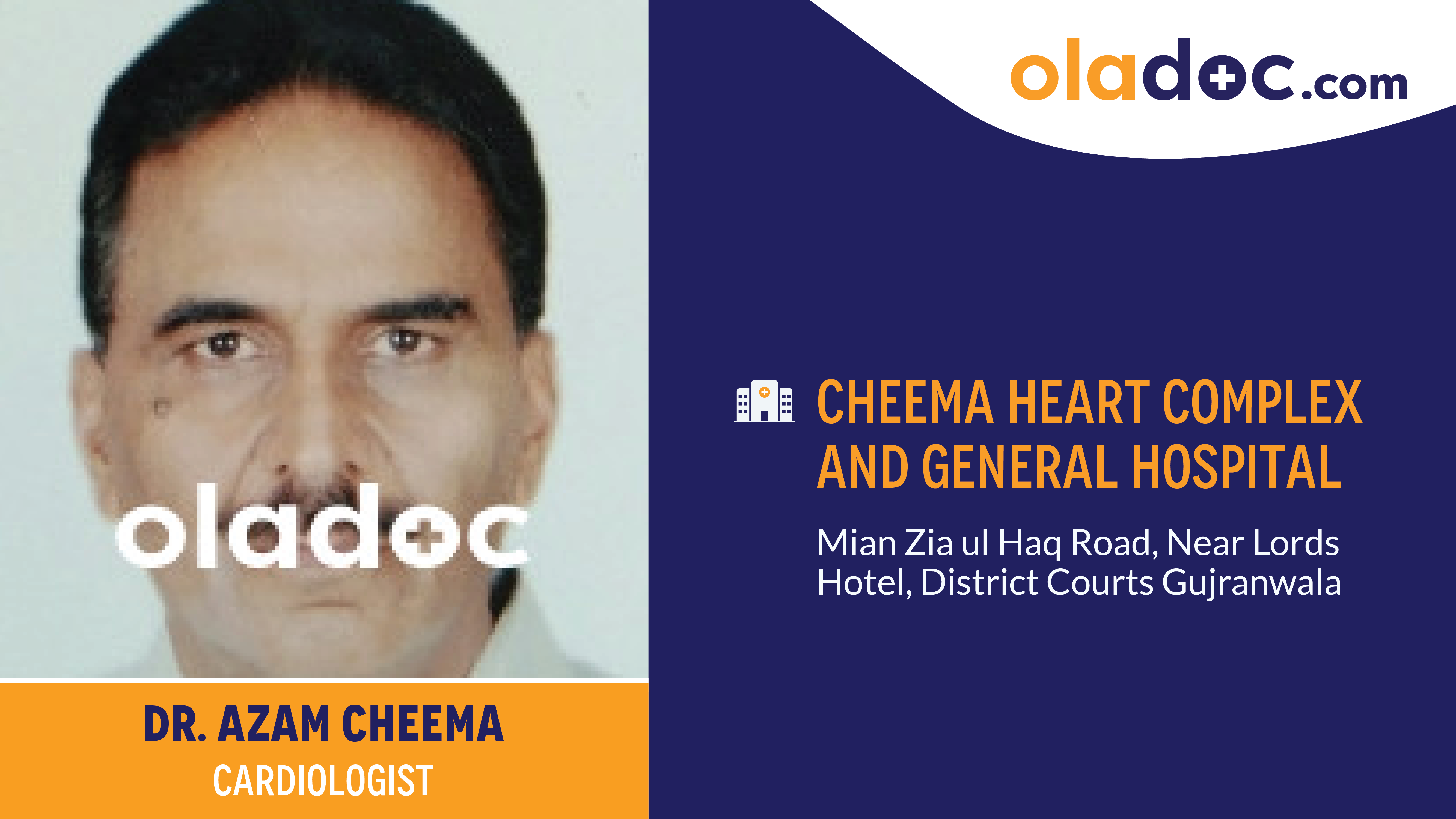 Dr. Azam Cheema - Cardiologist at Cheema Heart Complex and General ...