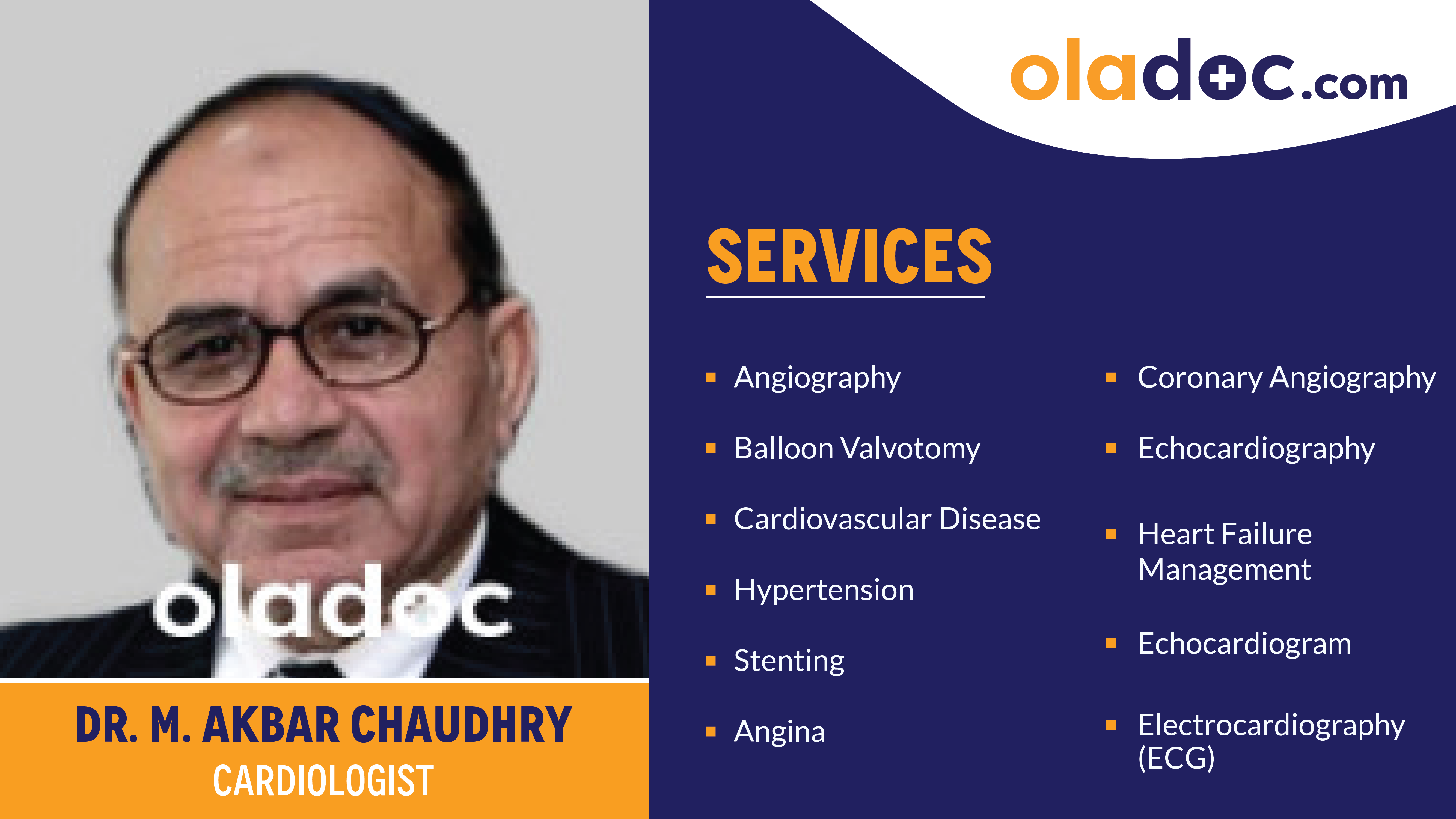Dr. M. Akbar Chaudhry - Cardiologist at CardioMed | oladoc.com