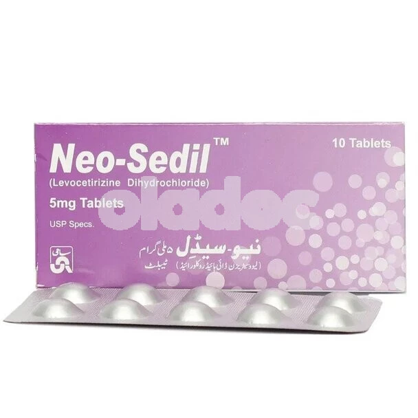 Neo-Sedil Tablet 5mg - Uses, Side Effects, Price in Pakistan | oladoc.com