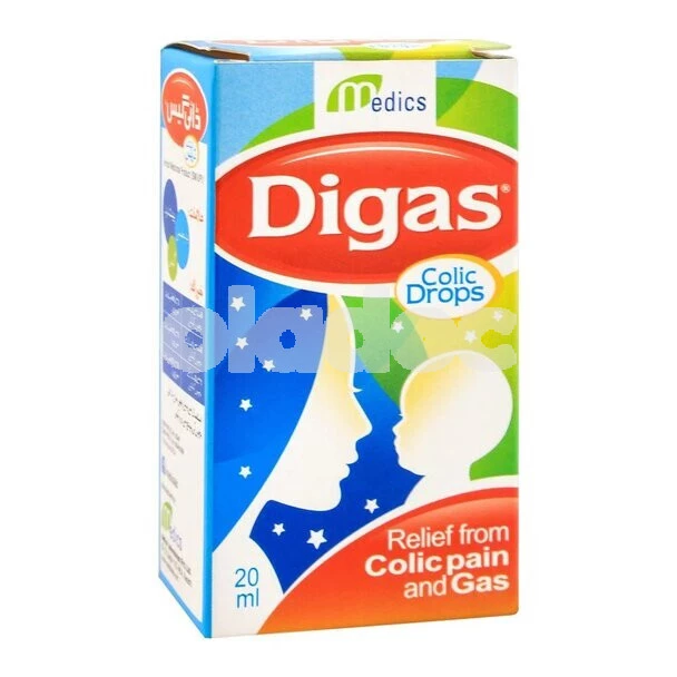 Digas Colic Drops 20ml - Uses, Side Effects, Price in Pakistan | oladoc.com