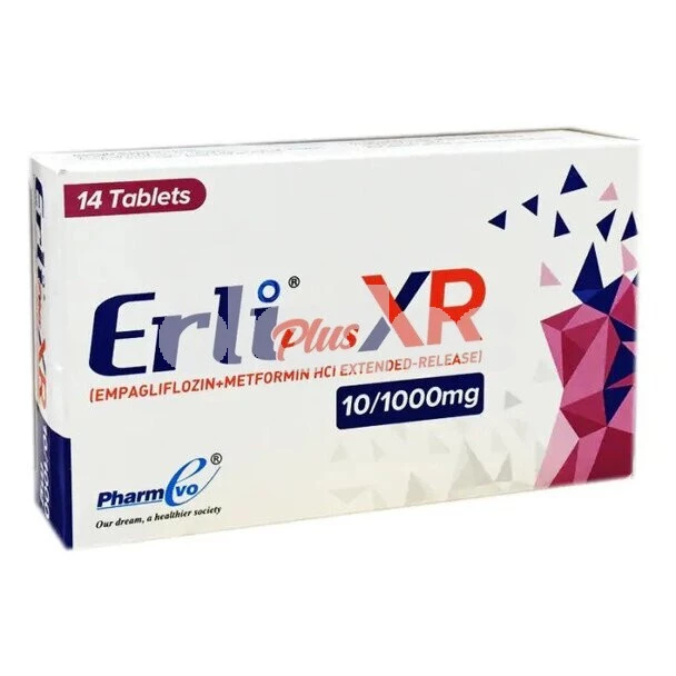 Erli Plus XR Tablet 10mg/1000mg - Uses, Side Effects, Price in Pakistan ...