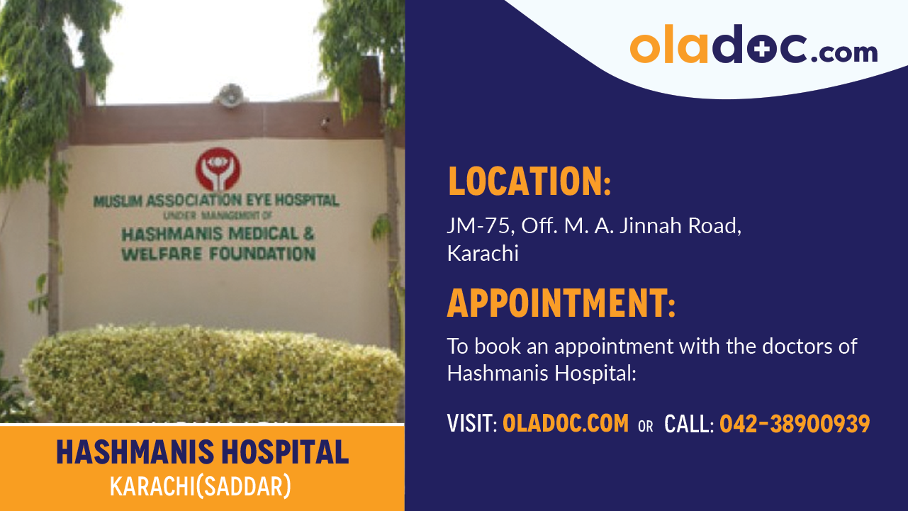 Hashmanis Hospital (Saddar), Karachi | Doctors List, Fee, Contact ...