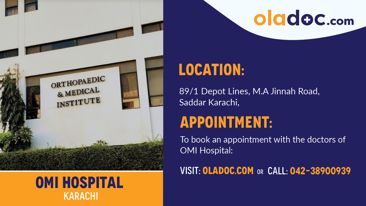 OMI Hospital, Karachi | Doctors List, Fee, Contact Number | oladoc.com