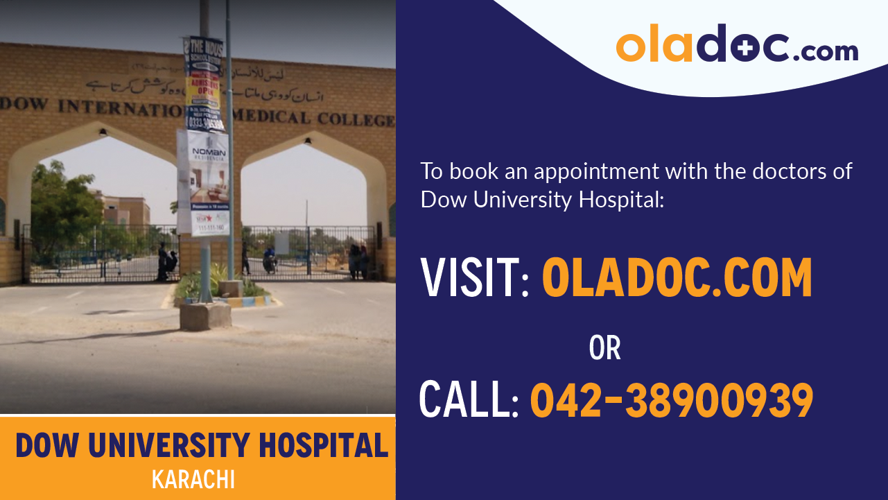 Dow University Hospital (Ojha Camp), Karachi | Doctors List, Fee ...