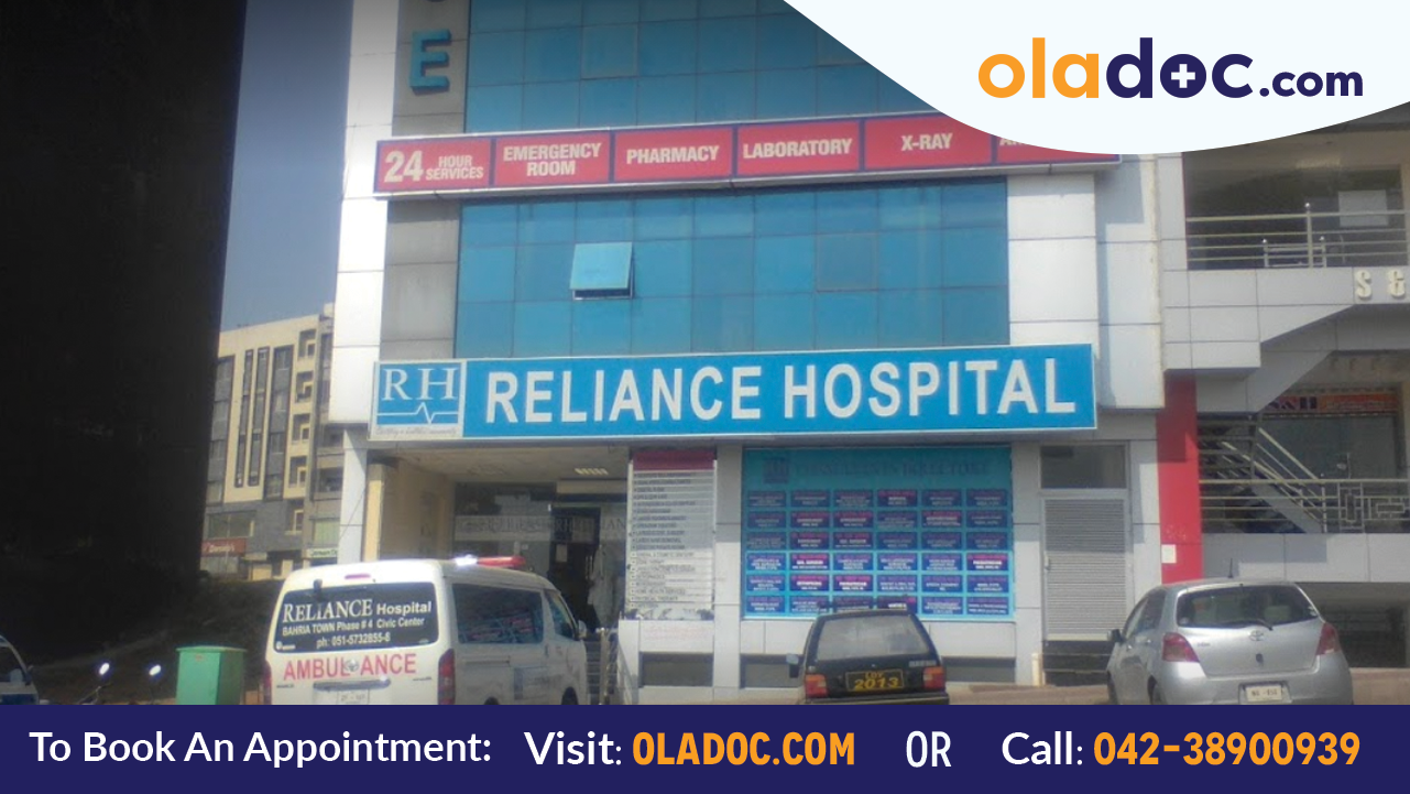 Reliance Hospital, Rawalpindi | Doctors List, Fee, Contact Number ...