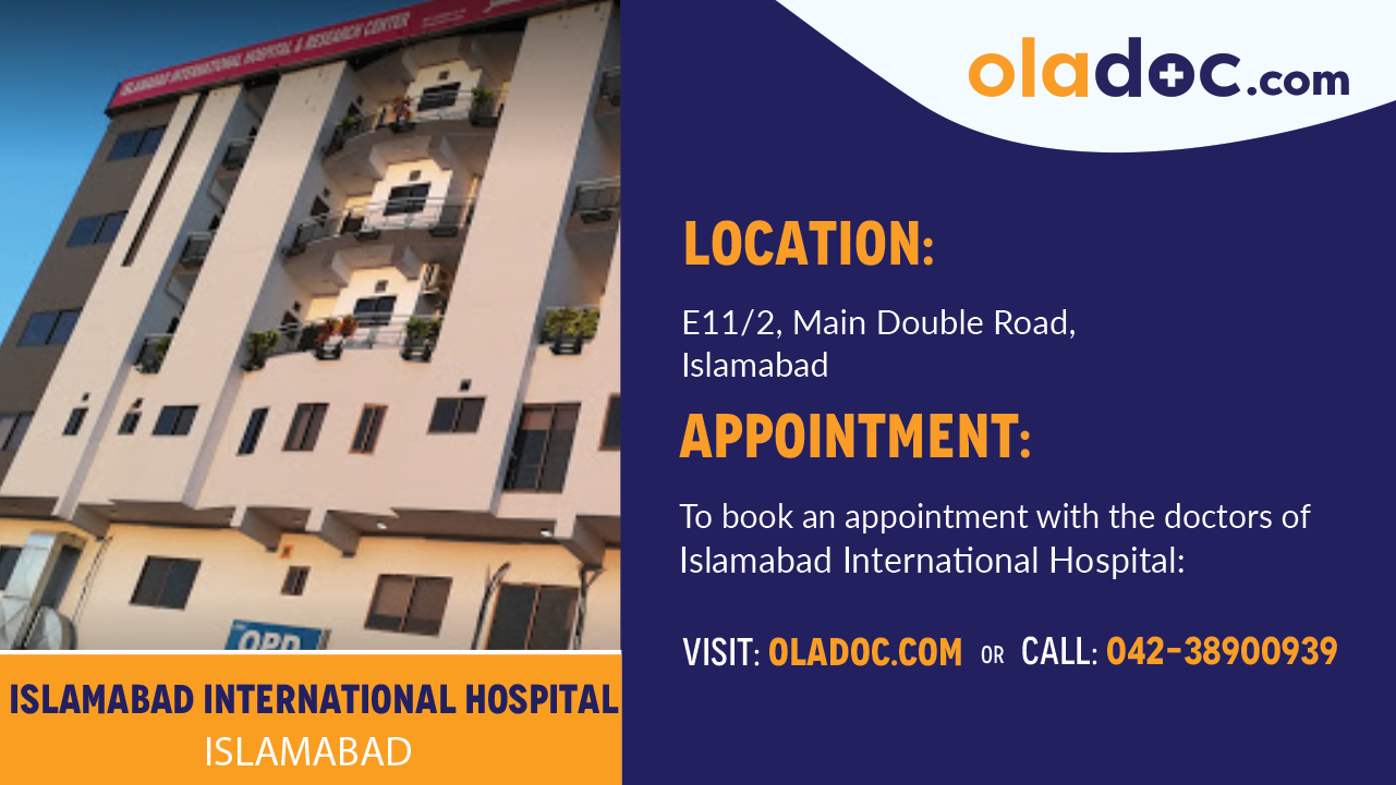 Islamabad International Hospital, Islamabad | Doctors List, Fee ...